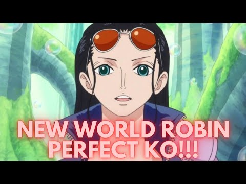 NEW WORLD ROBIN PERFECT KO ON MIHAWK! RANKED PVP - ONE PIECE FIGHTING ...