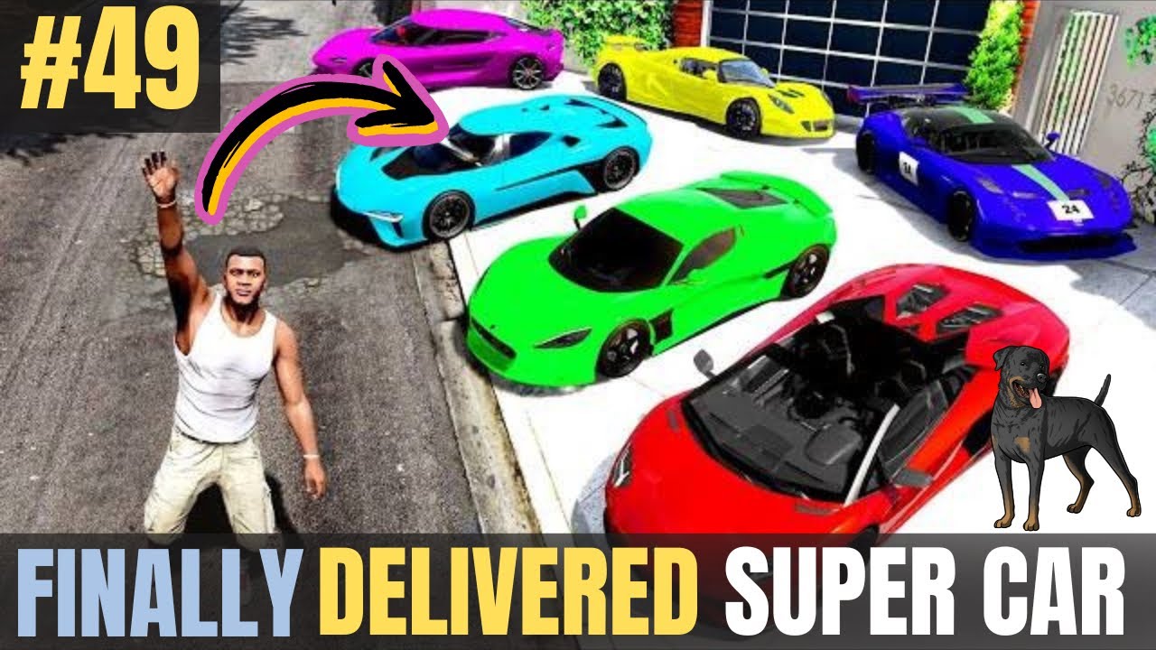 Supercar finally delivered to David Western || gta 5 || super cars ...