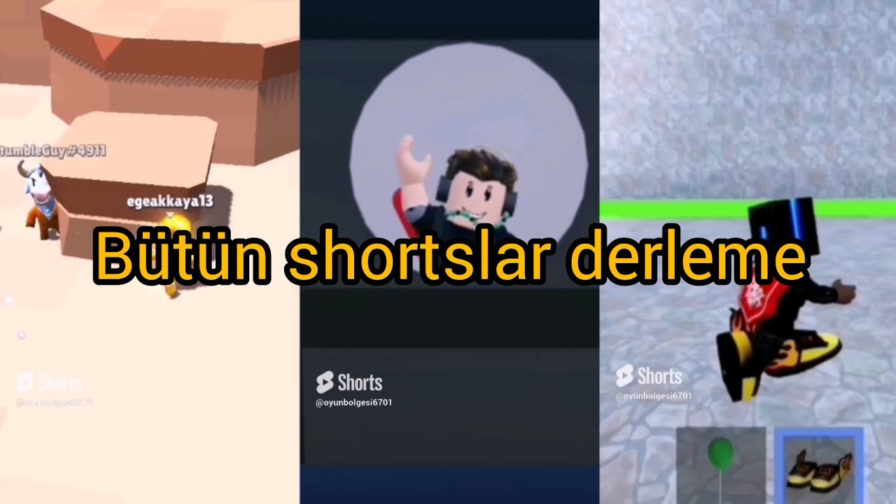 Bütün shortslar derleme - YouTube