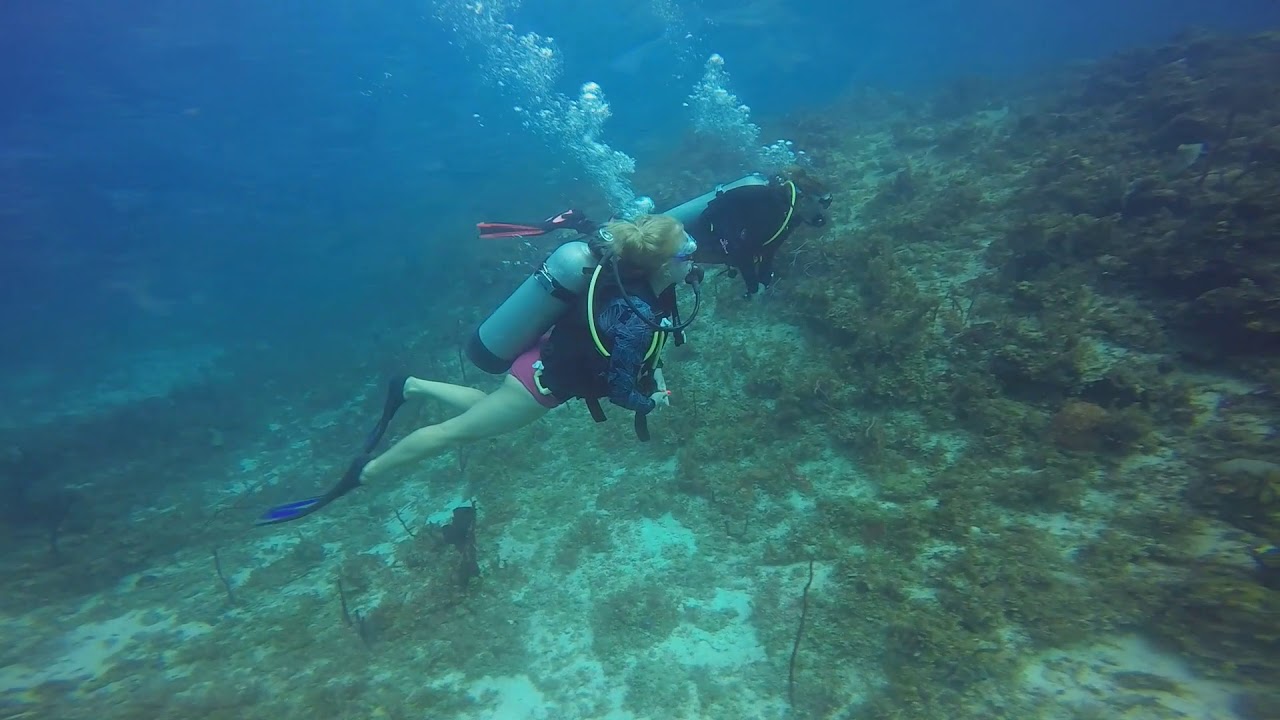 Scuba Diving with Couples Swept Away - YouTube