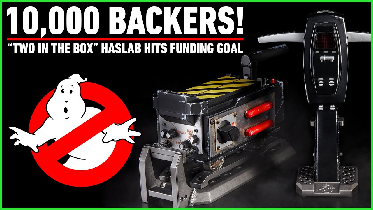 New Ghostbusters HasLab gets funded in just three days - YouTube