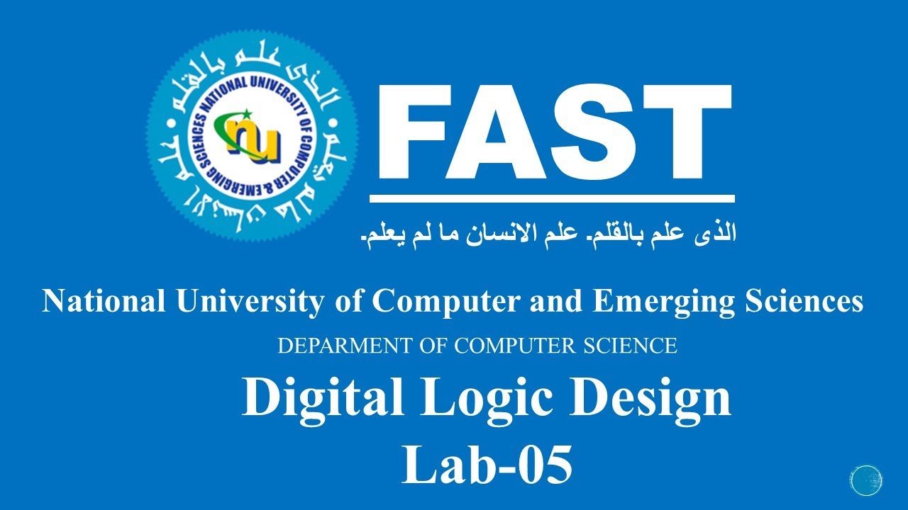 DLD Lab 05 || Adders || Half Adder || Full Adder || Four Bit Parallel ...