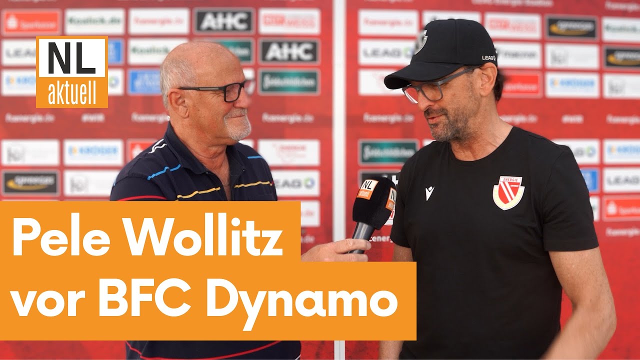 FC Energie Cottbus | Pele Wollitz vor Topspiel beim BFC Dynamo - YouTube