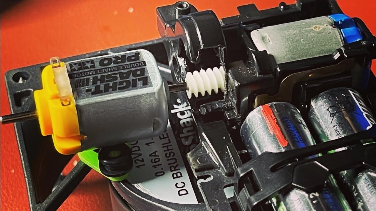 Motor break-in simplified ~ Tamiya mini 4wd torque tuned 2 ~ - YouTube