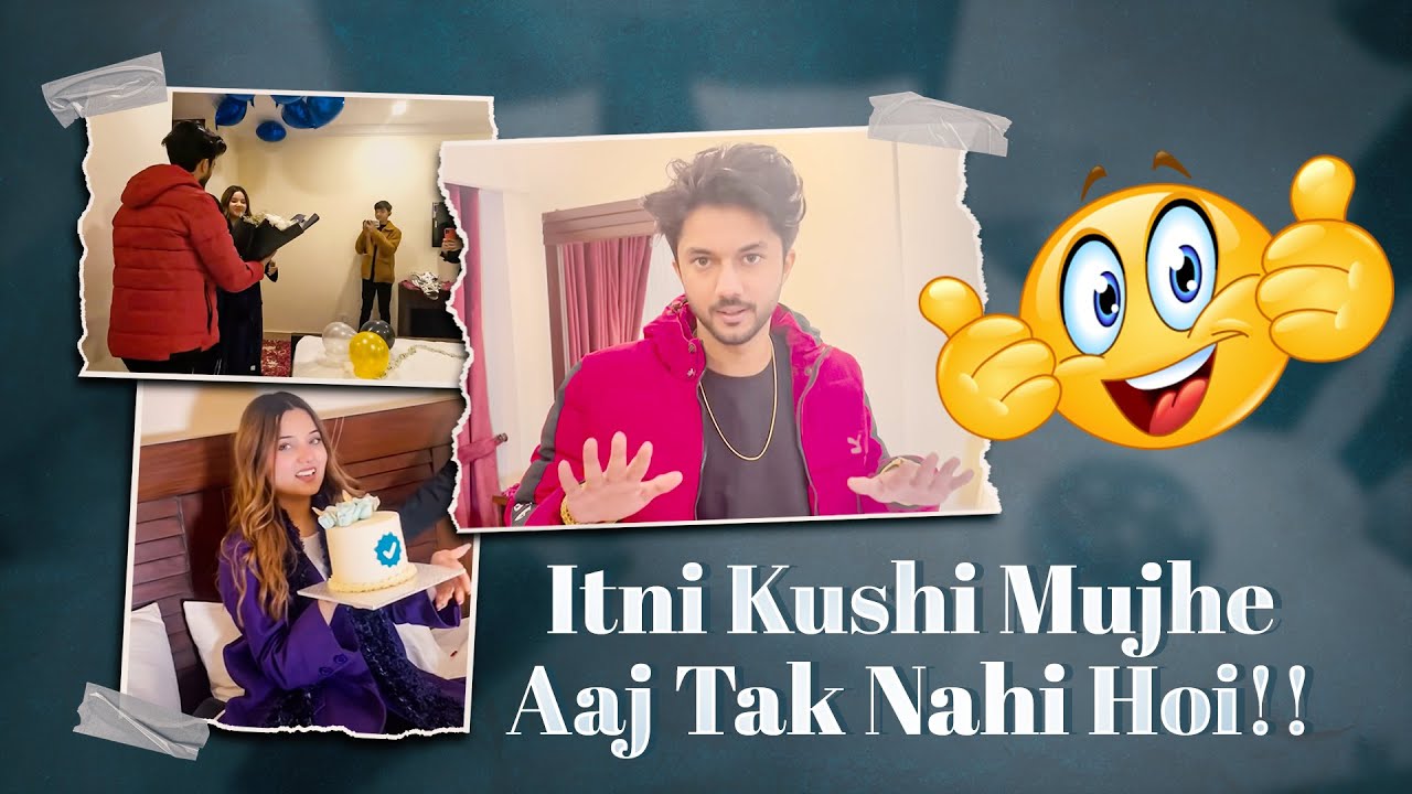 Itni Kushi Mujhe Aaj Tak Nahi Hoi😆 | Surprise Pe Surprise | Hussain ...