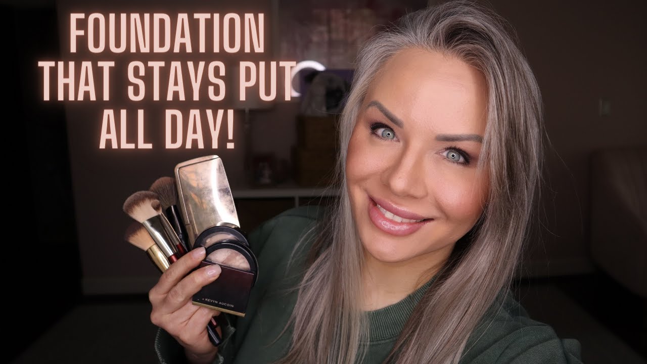 My Bulletproof Foundation Routine (45 Year Old Oily Skin) - YouTube