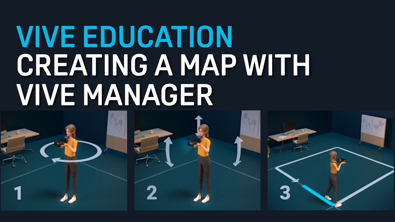 VIVE Education - Creating a Map With VIVE Manager - YouTube