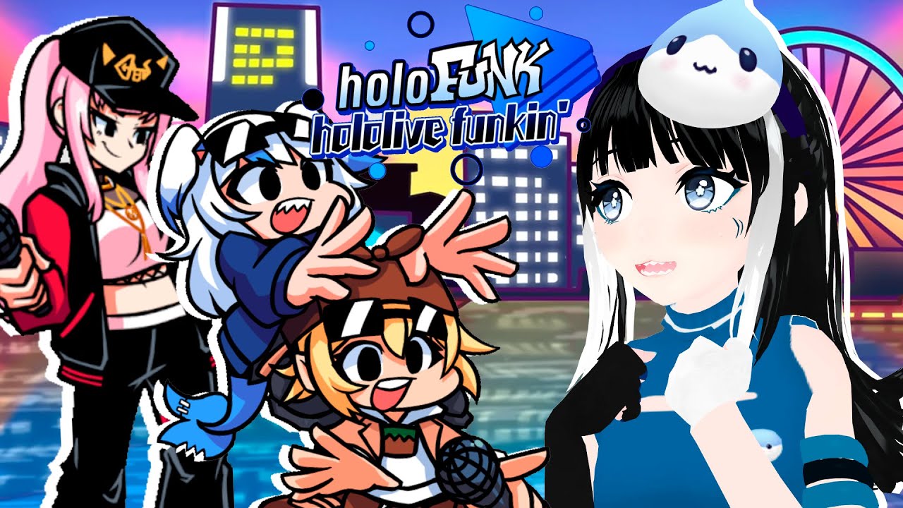 CONOCI A MIS IDOLAS OMG !! - Hololive Funkin | FRIDAY NIGHT FUNKIN ...