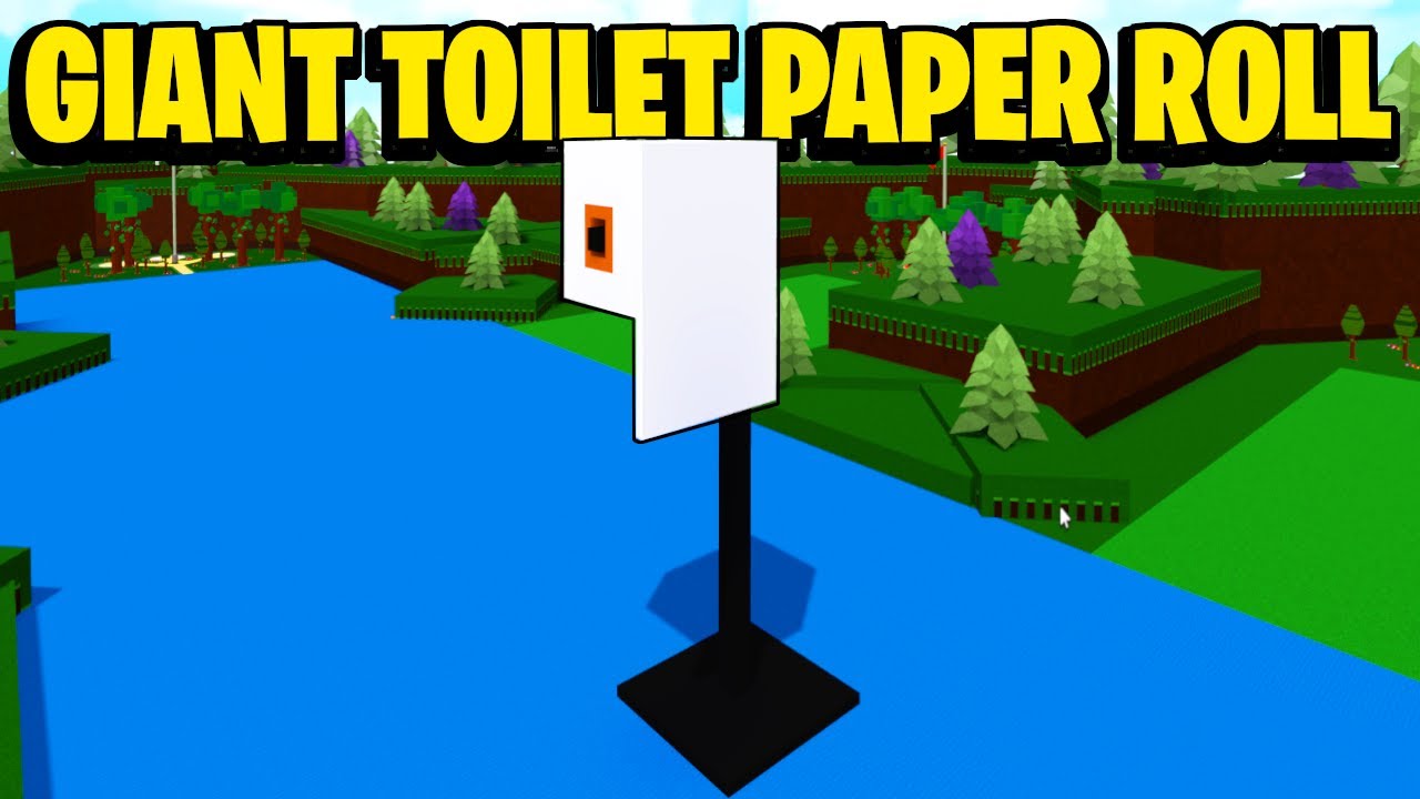 I Built A Giant Toilet Paper Roll In Build A Boat For Treasure In ...