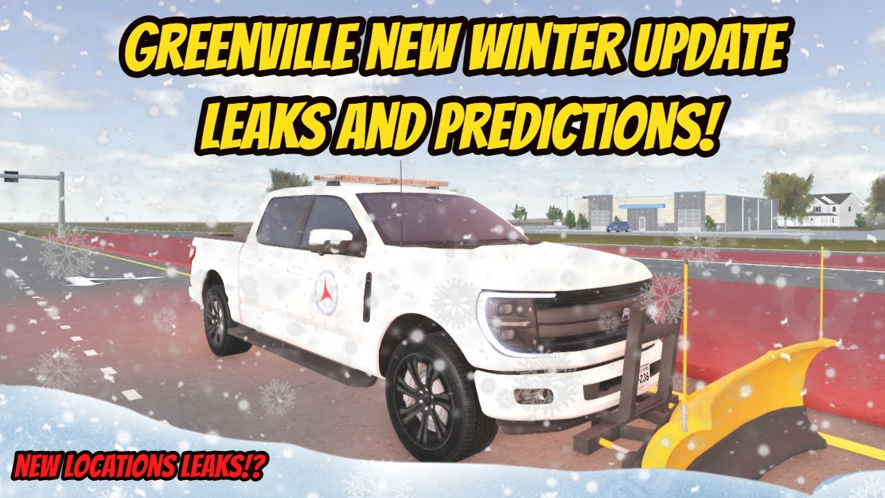 Greenville's Winter Update Sneak Peek & Leaks Roblox - YouTube