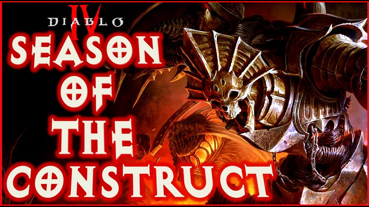 Season Of The Construct Diablo 4 S3 1st Look ! #diablopartner - YouTube