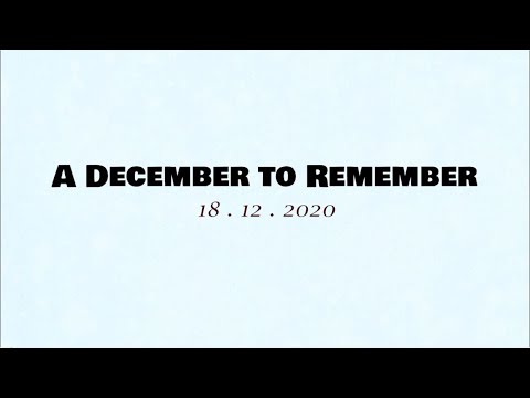 A December To Remember - YouTube