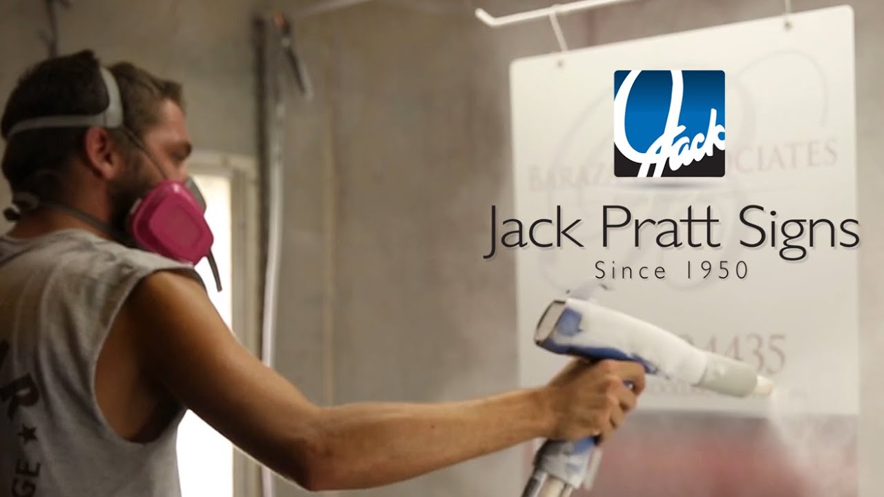 Jack Pratt Signs: Sign Making Process Highlights - YouTube