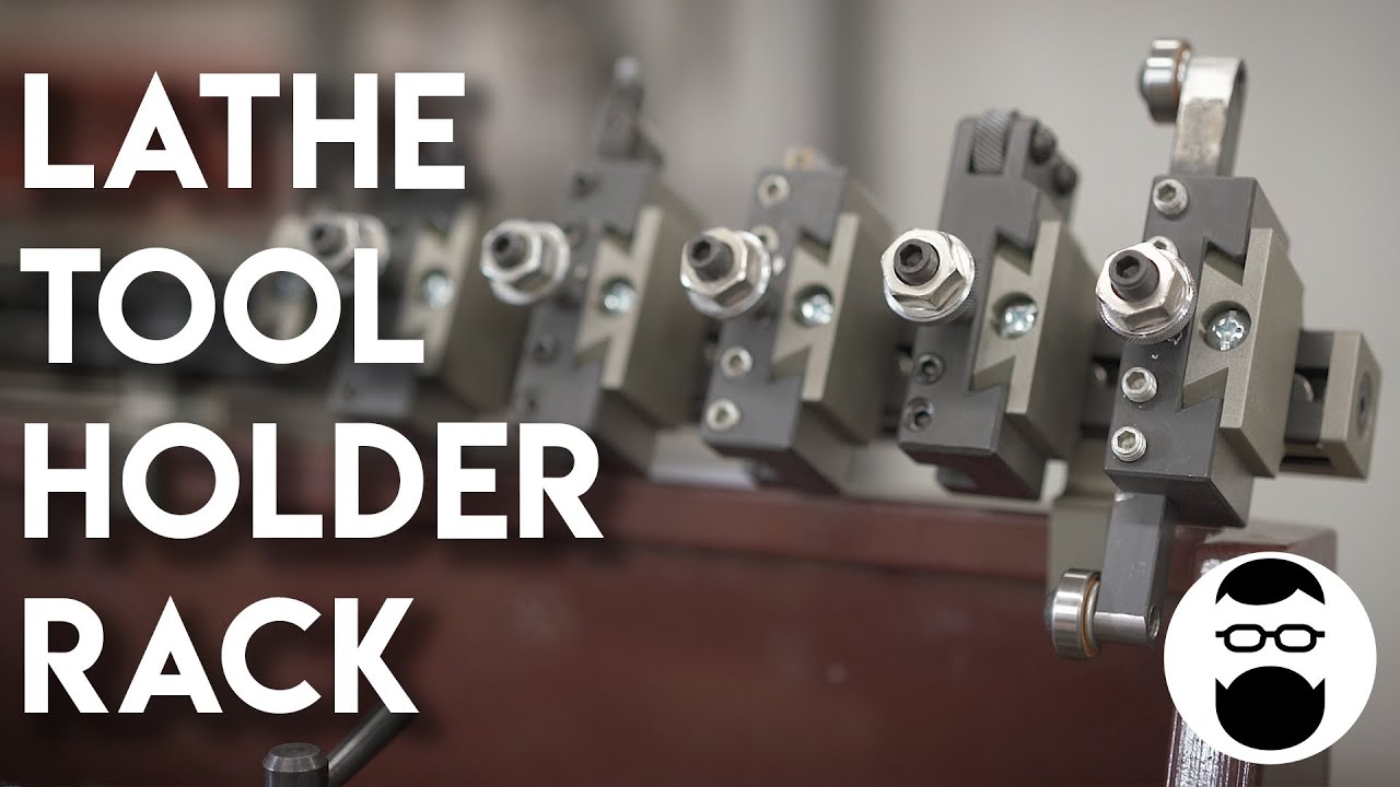 Lathe Tool Holder Rack (for QCTP Holders) - YouTube