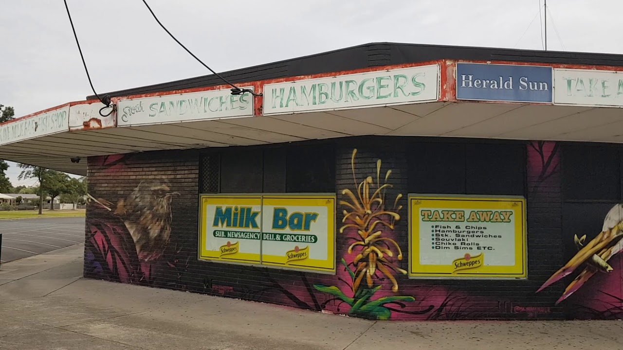 Newark Ave general store mural. - YouTube