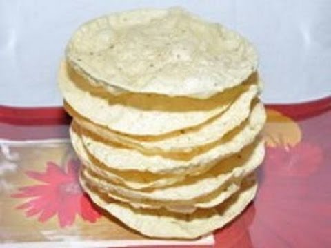 Papad recipe in hindi - How to make different types of papad - YouTube