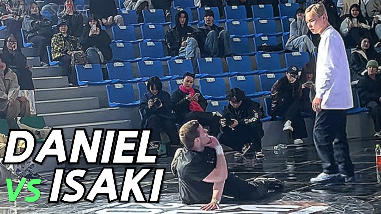BBOY DANIEL vs BBOY ISAKI // Korea Street Cypher Series 2024 - YouTube
