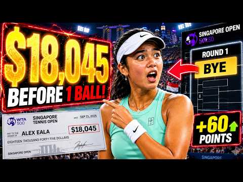 $18,045 Before She Hits a Ball! What Alex Eala's Bye Is Actually Worth!