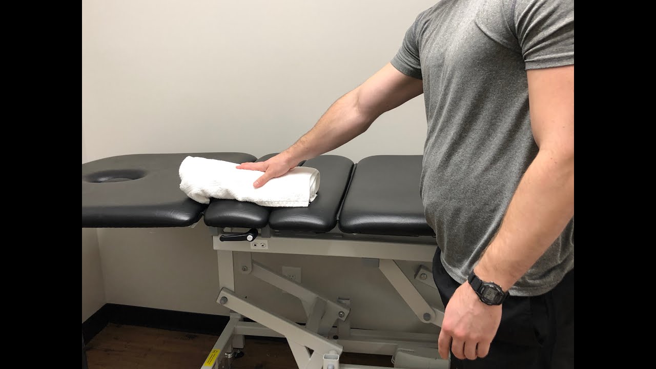 Shoulder Flexion Table Slides - YouTube