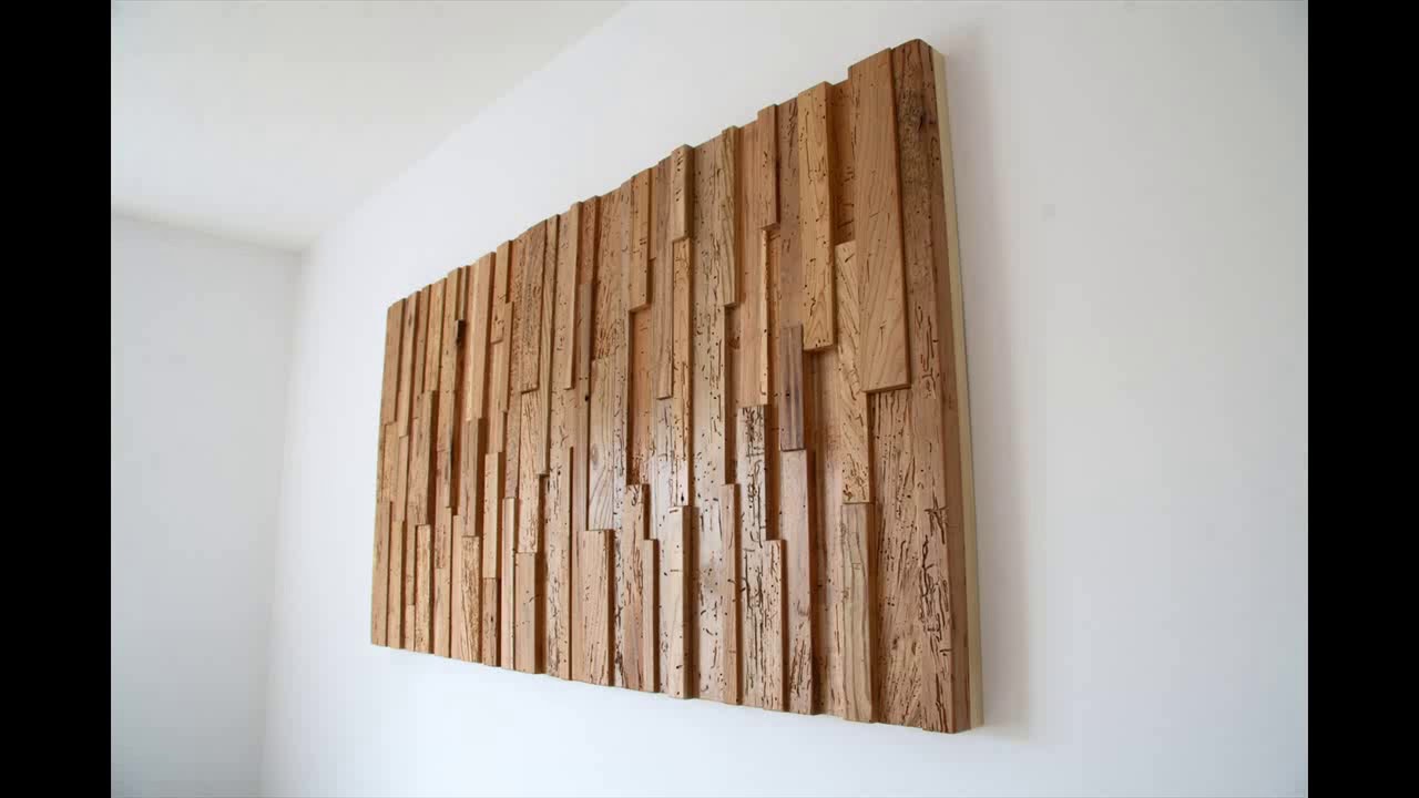 16 Wonderful Instances of Reclaimed Timber Wall structure Art - YouTube