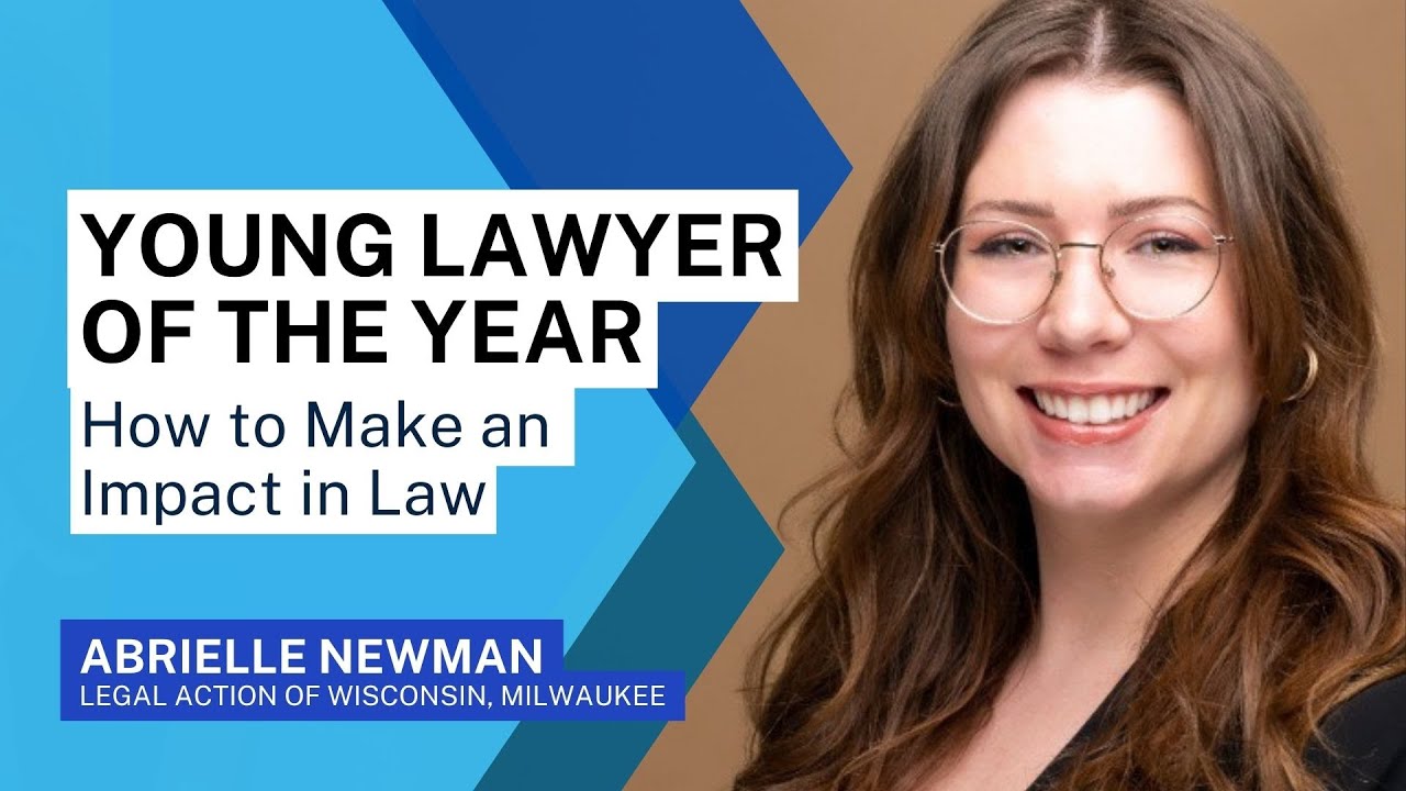 Young Lawyer of the Year: Abrielle Newman - YouTube