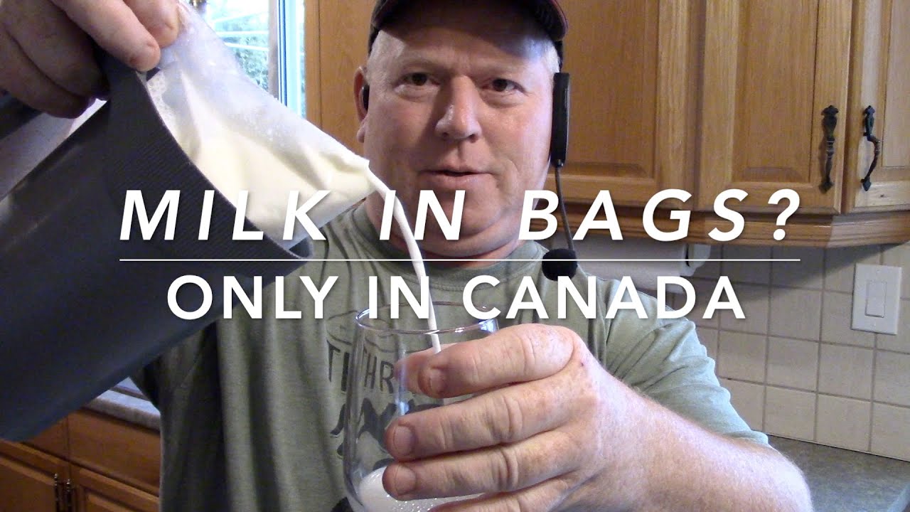 Milk In Bags? Only in Canada... - YouTube