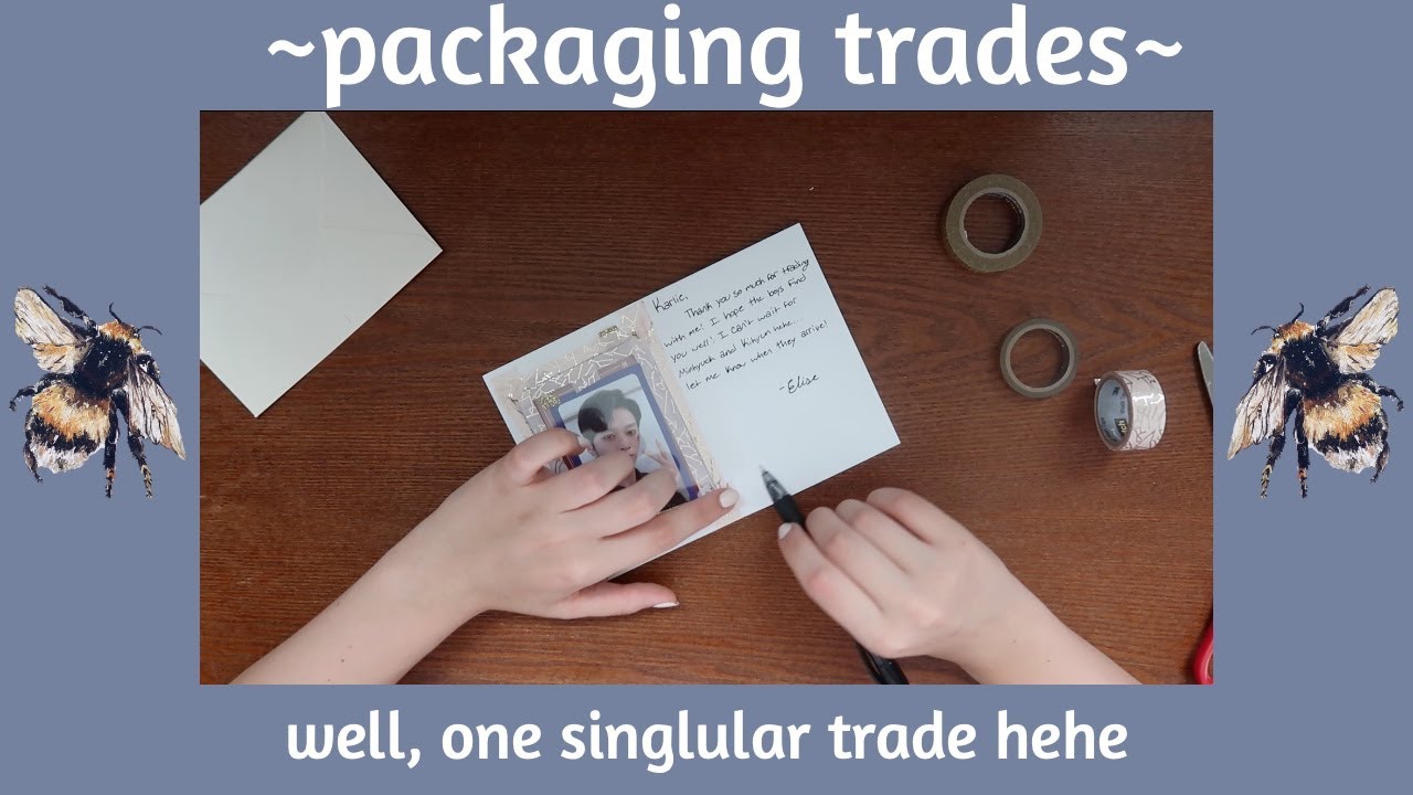 How I package my trades/sales - YouTube