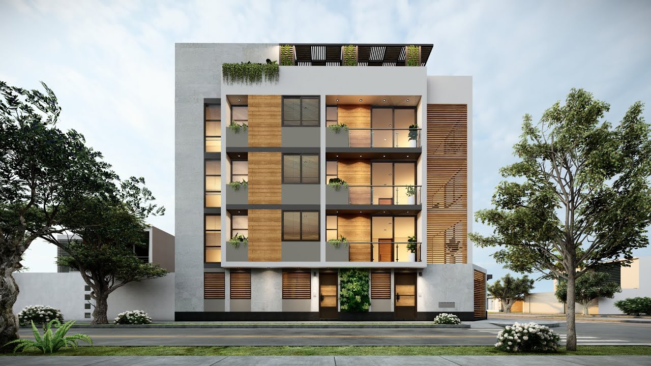 PROYECTO DE VIVIENDA MULTIFAMILIAR SZ - ZCB ARQUITECTOS - YouTube