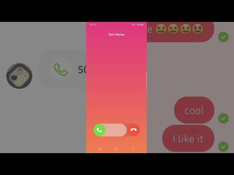 JusTalk App Incoming Voice & Video Calls, Ringtone & Chat (Samsung S22, Android 12)