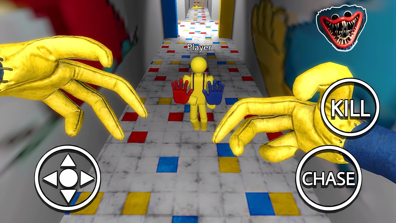 [4K] What If I Become HUGGY WUGGY and Kill PLAYER in Poppy Playtime ...