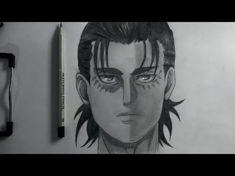 How to draw eren Yeager in season 4 | Step by Step 2022 - YouTube