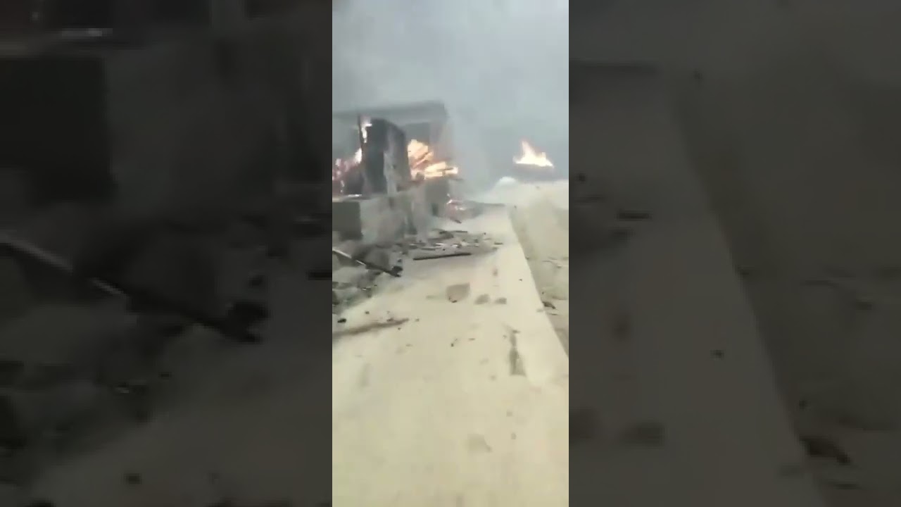 Mountain fire Hunan - YouTube