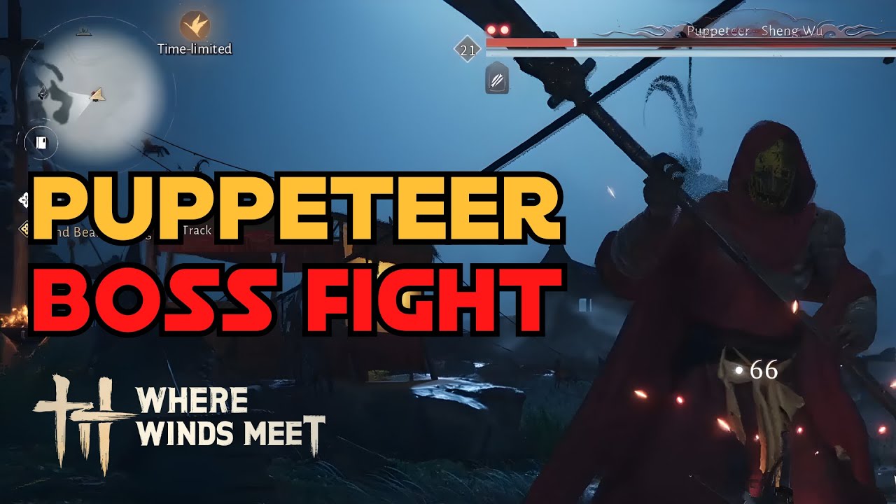 Where Winds Meet Puppeteer Boss Fight [FULL FIGHT - No Commentary] - YouTube