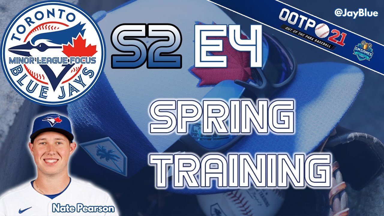 OOTP 21 ⚾️ | S2 E4 📺: Spring Training @ Minor League Focus Blue Jays ...