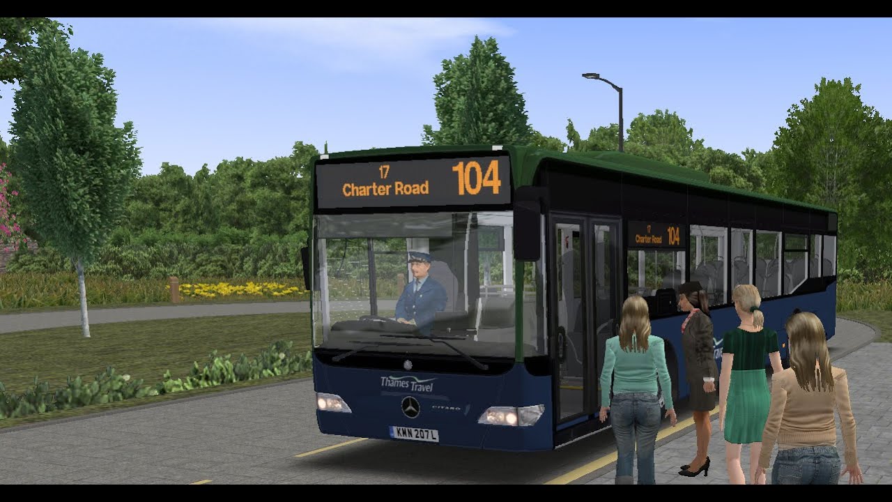 OMSI 2 | Yorkshire 3 | Route 104 | MB Citaro Facelift UK 530FL 906 ...