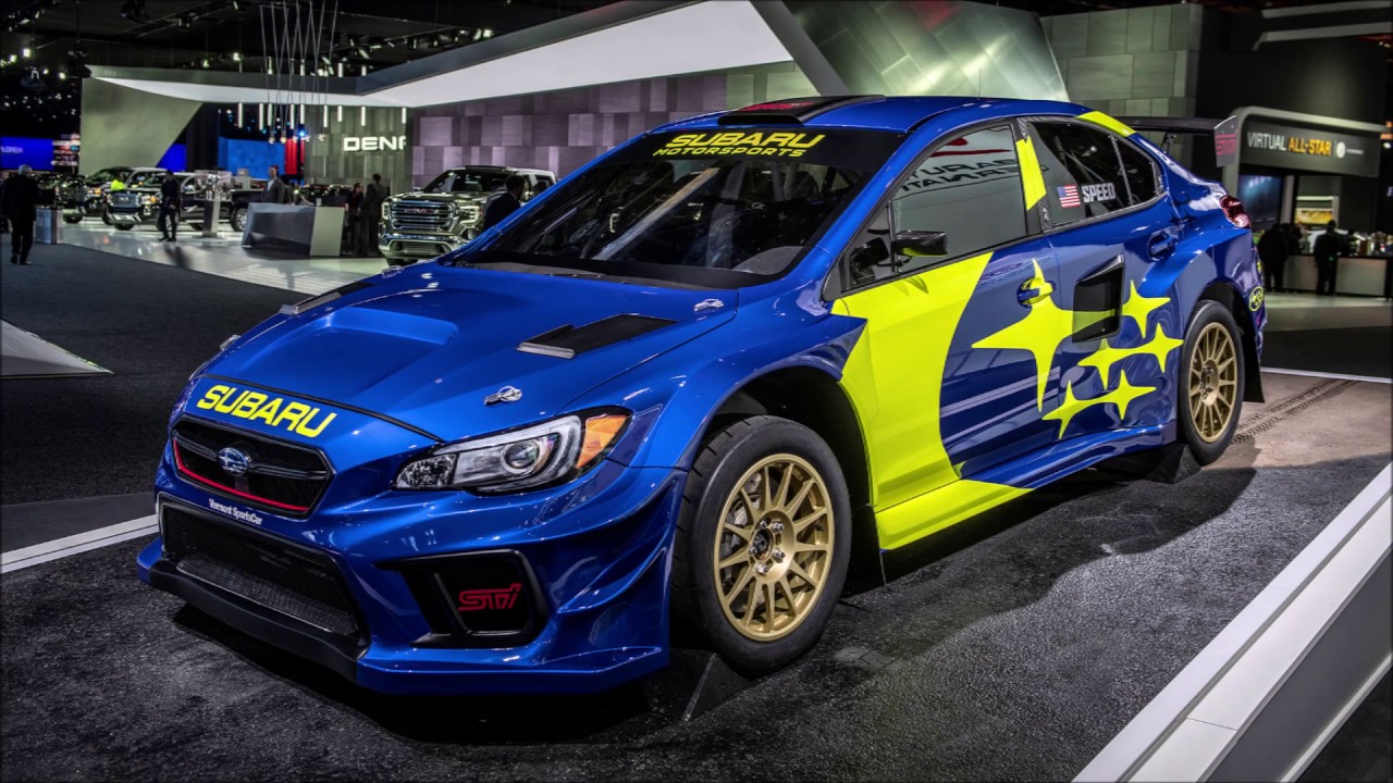 Subaru Motorsports Livery: Detroit 2019 Slideshow - YouTube