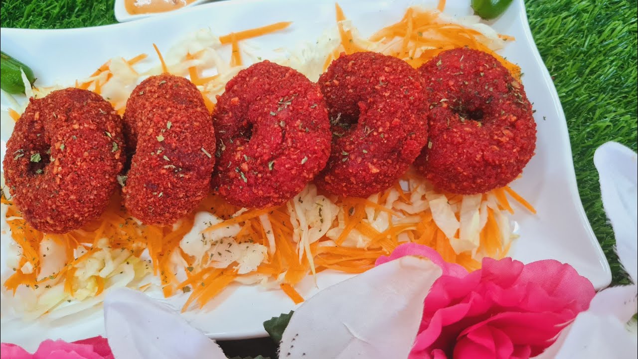 Crispy chicken donut ||Cheetos donut|| New recipe|| Chicken|| Chips ...