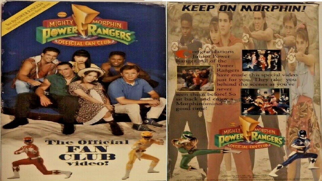 Mighty Morphin Power Rangers: The Official Fan Club Video - YouTube