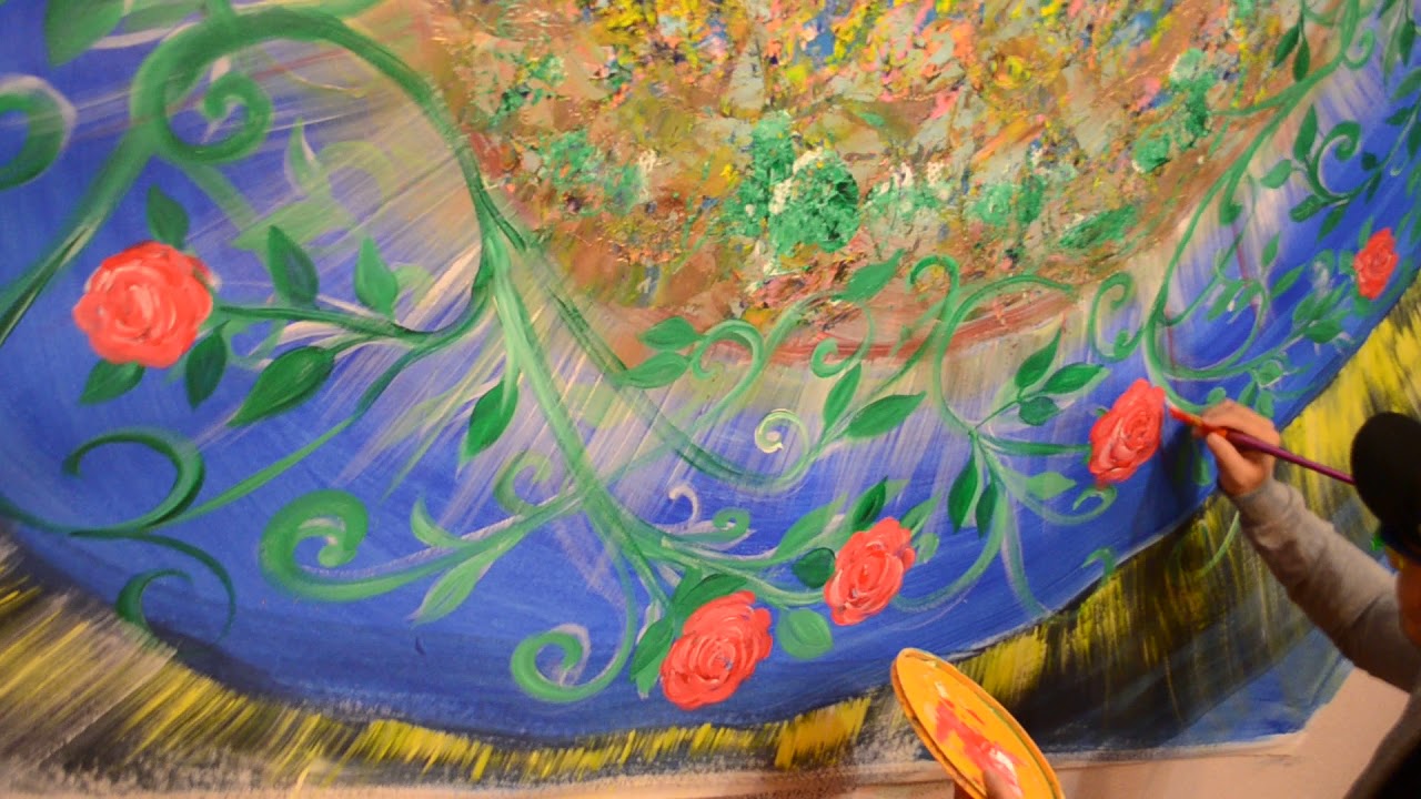 Making Art: Roses of The World Max Richman Art - YouTube