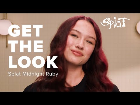 Splat Midnight Ruby Tutorial | Deep Red Hair Transformation