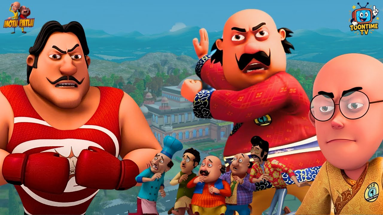 Boxer bhaiya या Motu का Kung fu कौन जीतेगा!? | Motu Patlu - YouTube