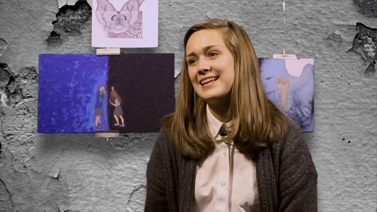 Sarah Kilroy AP Art Interview 3 08 2017 - YouTube