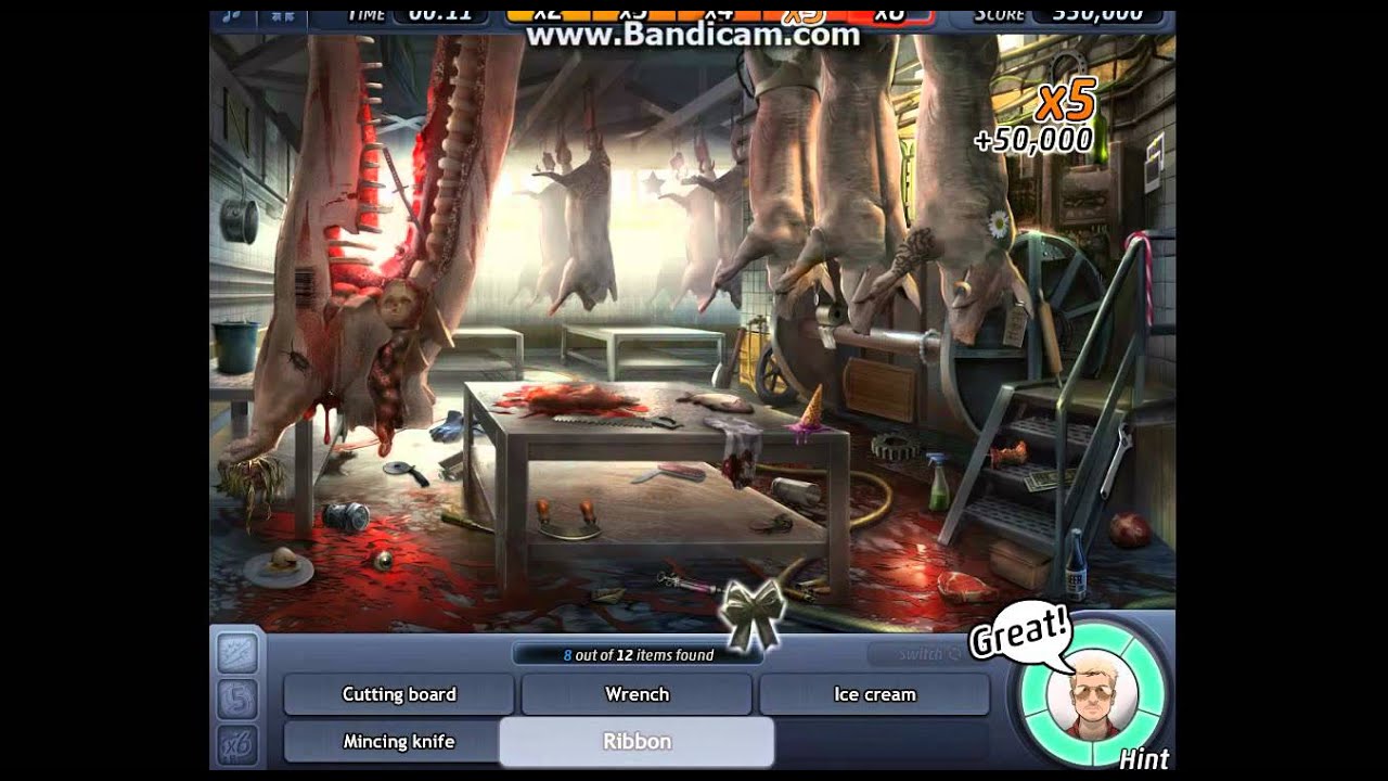 Criminal Case #3 - The Grim Butcher - Scene 1 - Warehouse - YouTube