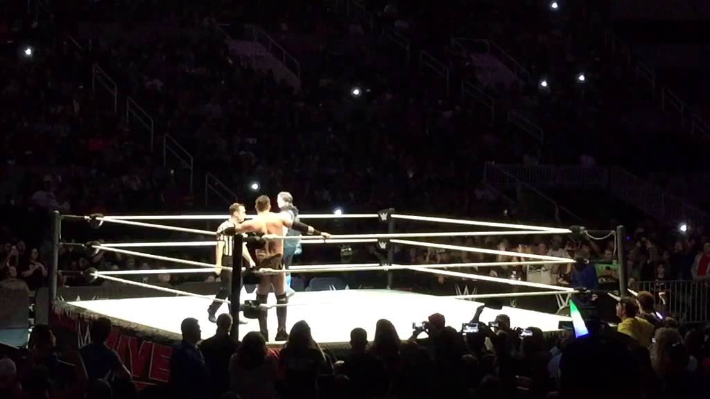 AJ STYLES WWE House Show Debut - YouTube