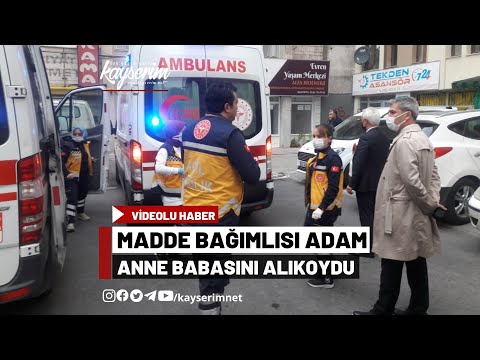 Madde Bağımlısı Adam Anne Babasını Alıkoydu