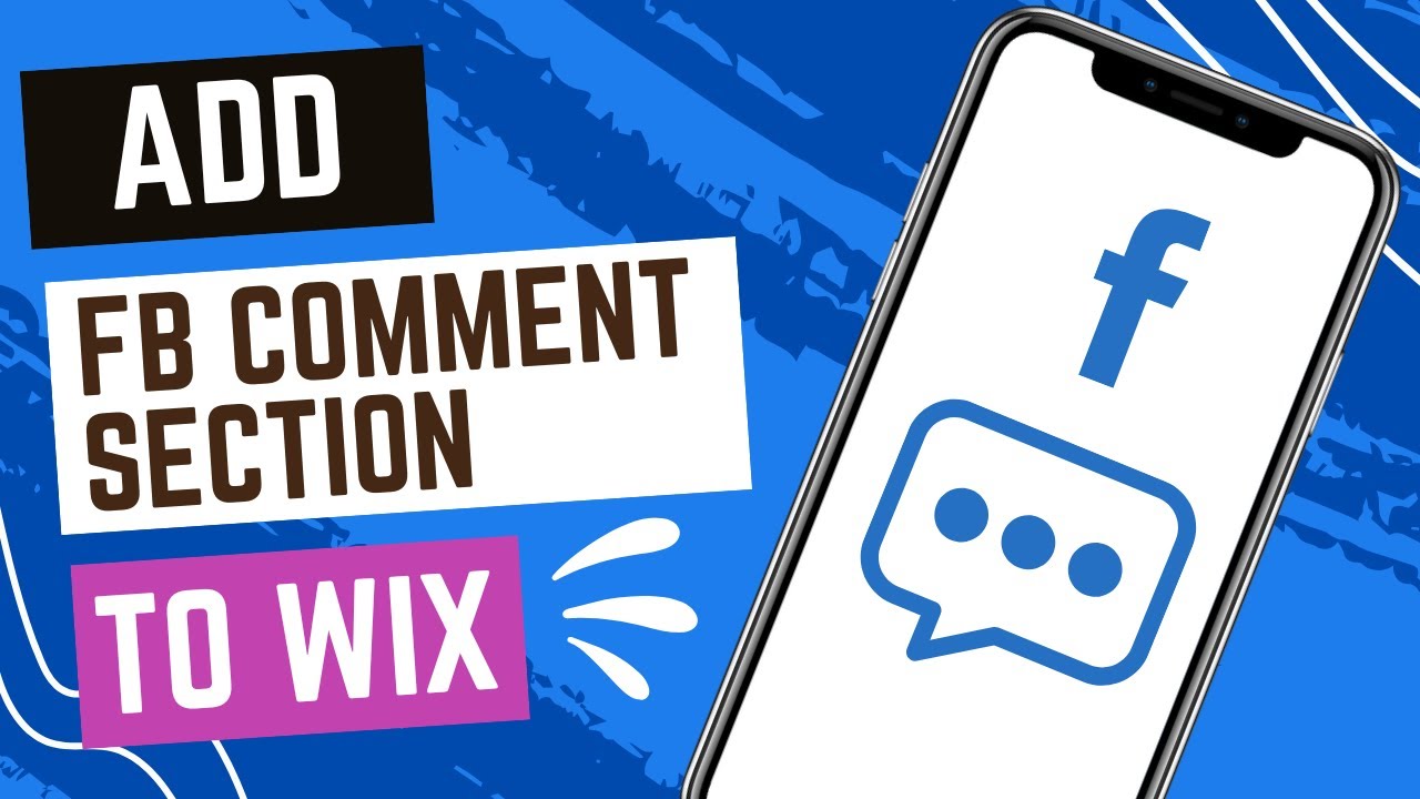 How To Add And Customize A Facebook Comments Box On Wix - YouTube