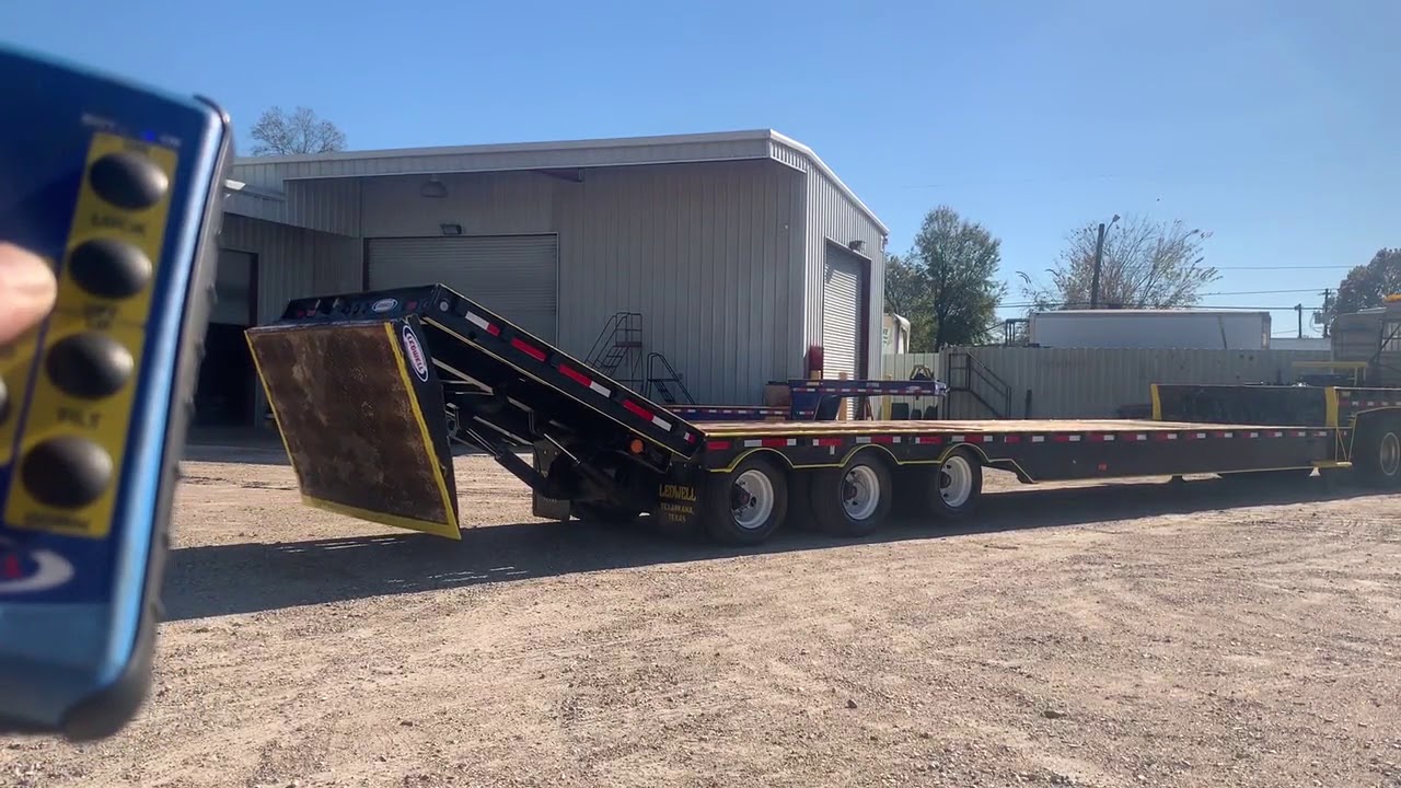 2011 LEDWELL HYDRAULIC TAIL TRAILER 53' For Sale - YouTube