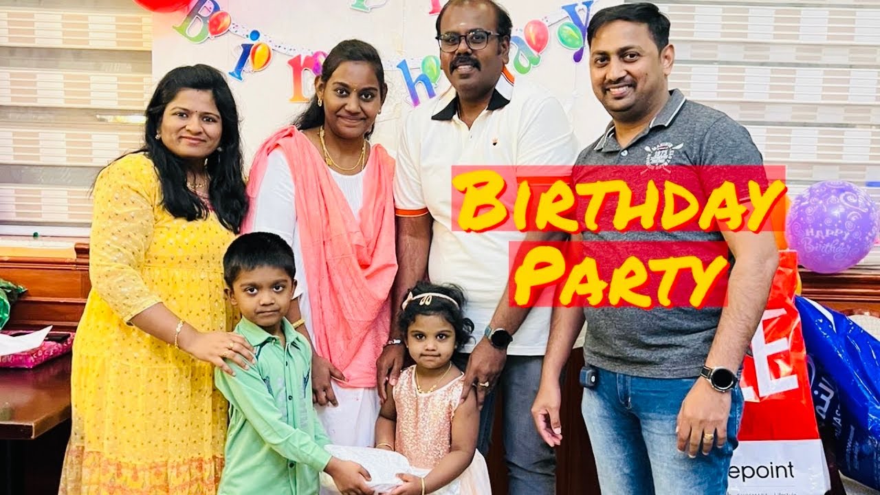 Birthday Party ku poga porom /kuwait Party 🎉 - YouTube
