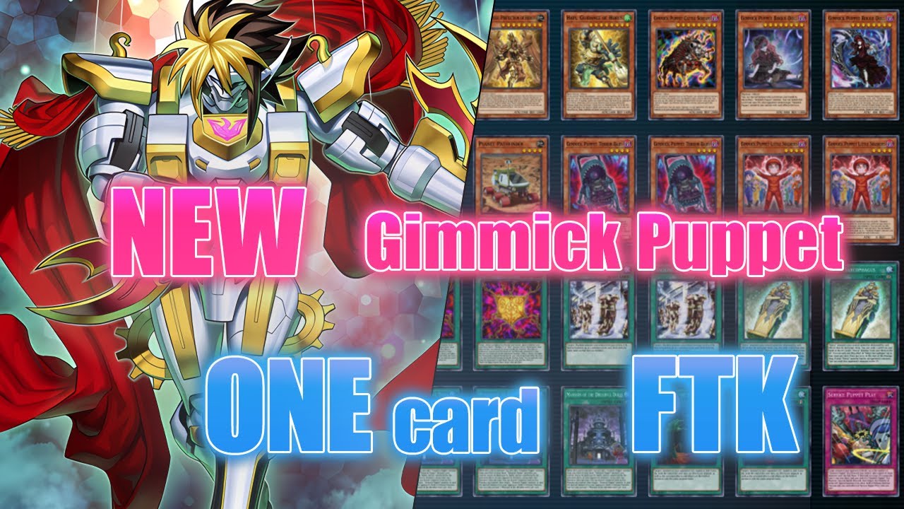 NEW Gimmick Puppet ONE card FTK in YuGiOh Master Duel - YouTube