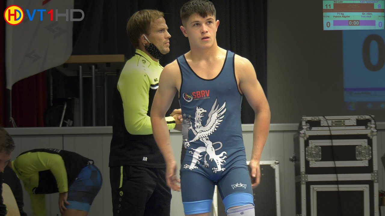 🤼 | Wrestling | 71kg GR: Patrick Allgeier (Lahr) vs. Tom Stoll ...